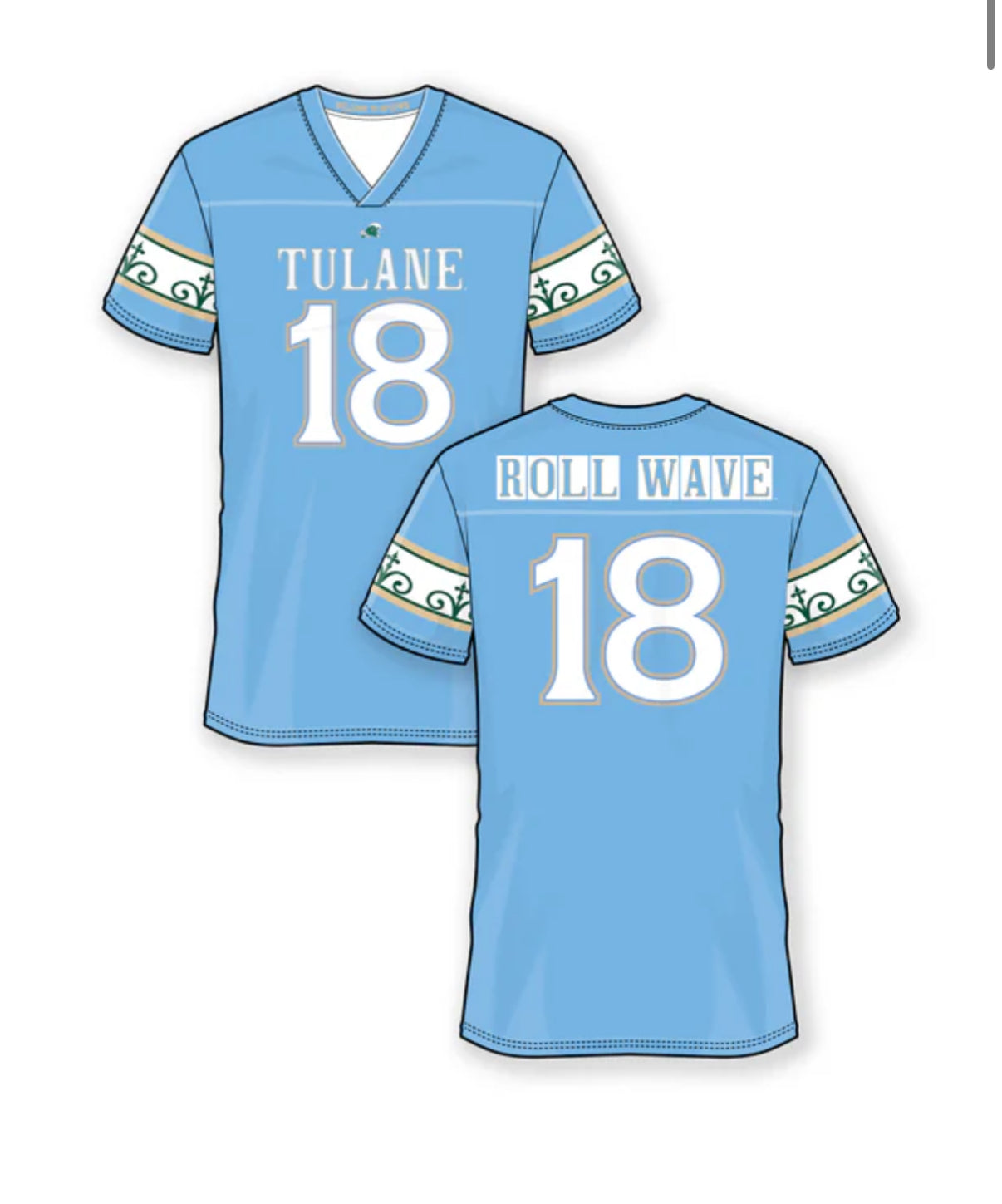 Tulane Football City Edition Replica Jersey – Campus Connection