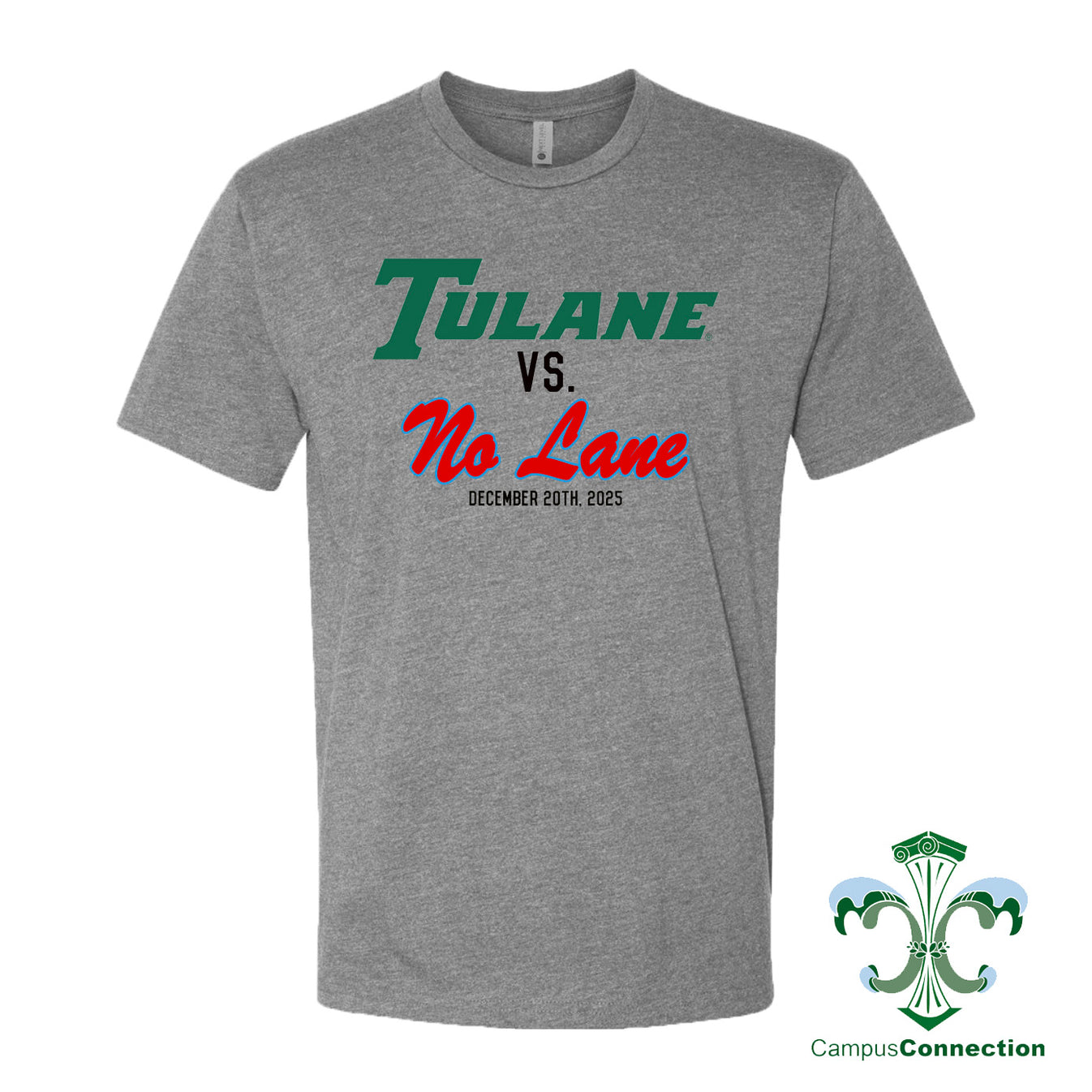 Tulane vs. No Lane T-Shirt – Campus Connection