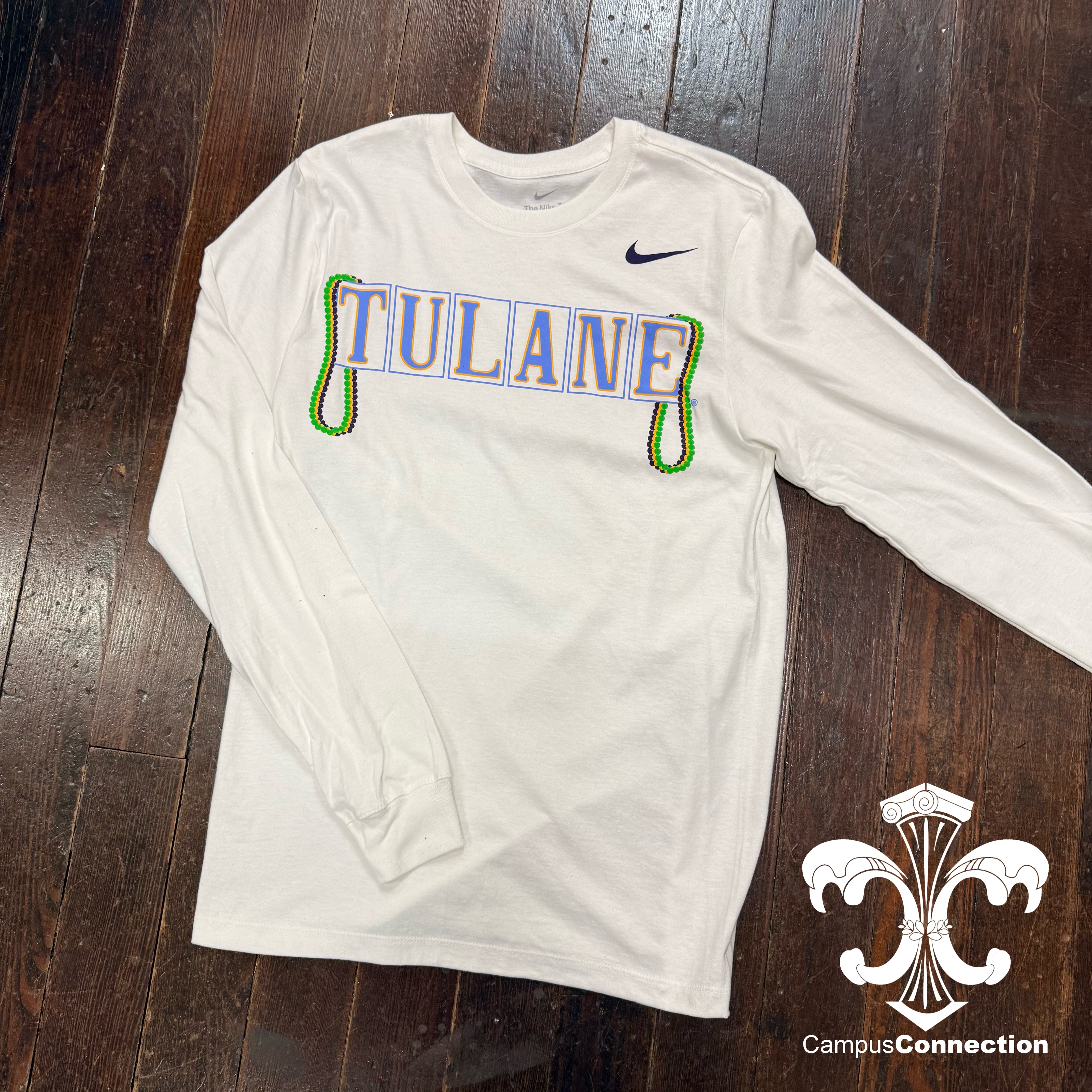 Tulane City Edition Mardi Gras Nike Long Sleeve Shirt – Campus Connection