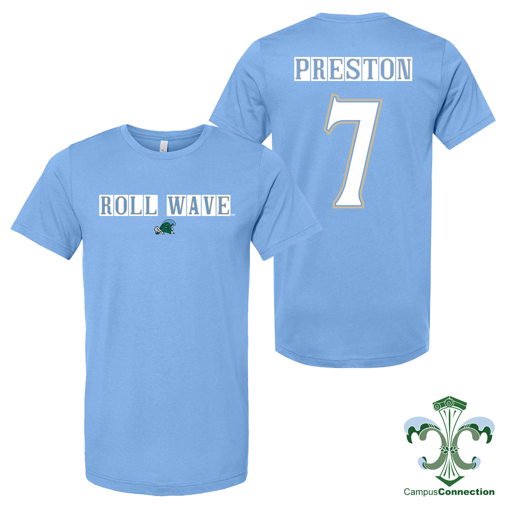 Tulane Football NIL Player City Edition Shirt – Campus Connection