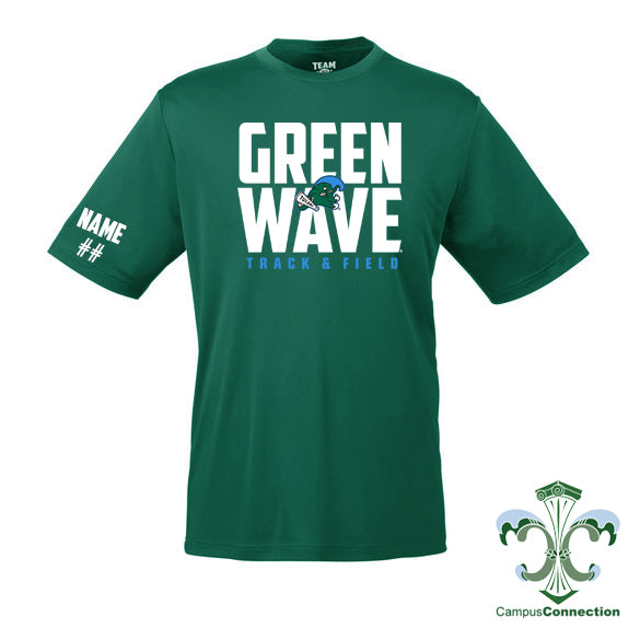 Tulane Track & Field Performance Shirt – Campus Connection