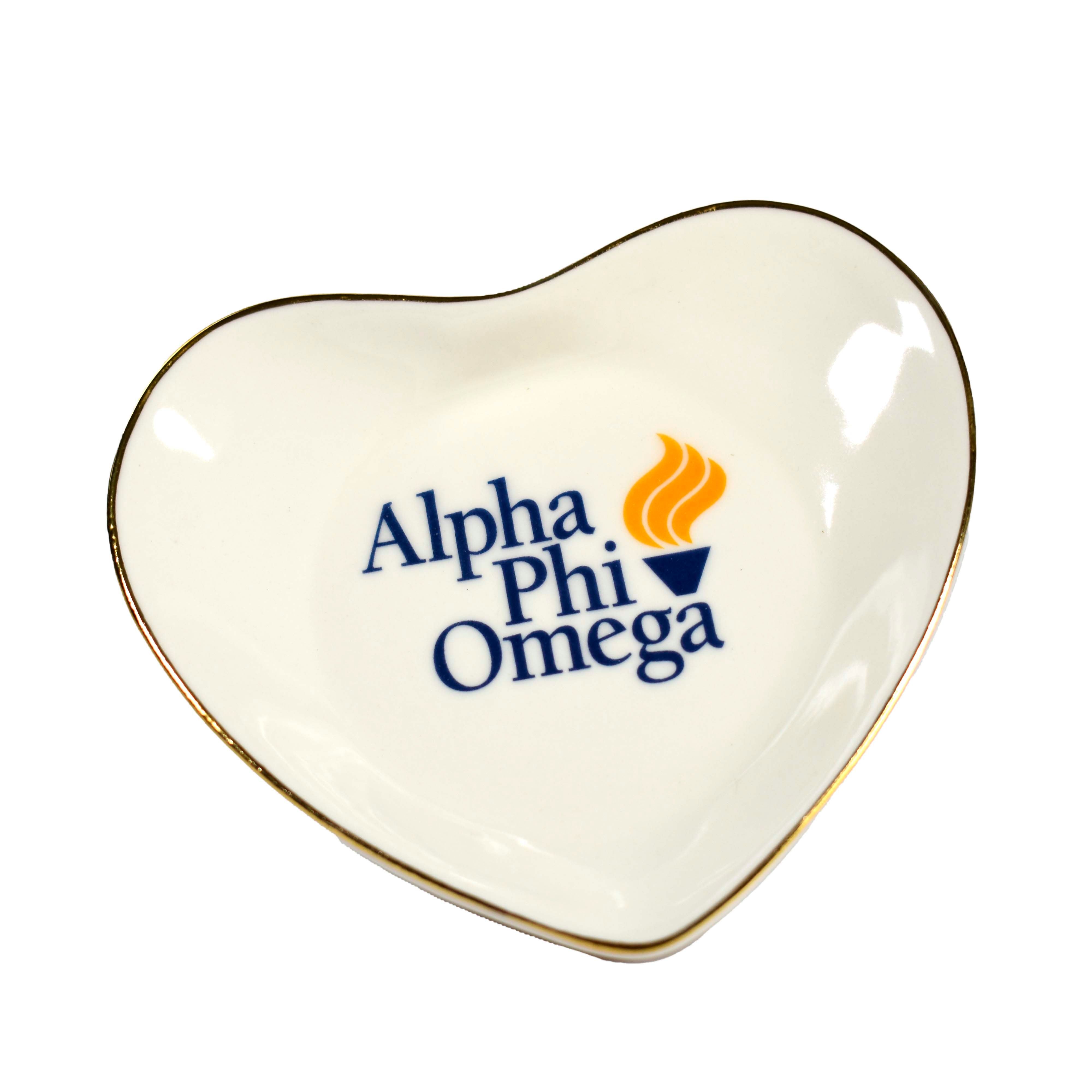 Alpha Phi Omega Ceramic Ring Dish – Campus Connection