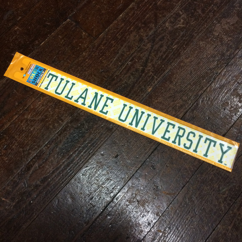 Tulane University Long Decal – Campus Connection