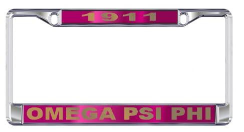 Divine 9 Sorority Fraternity License Plate Frame Year – Campus Connection