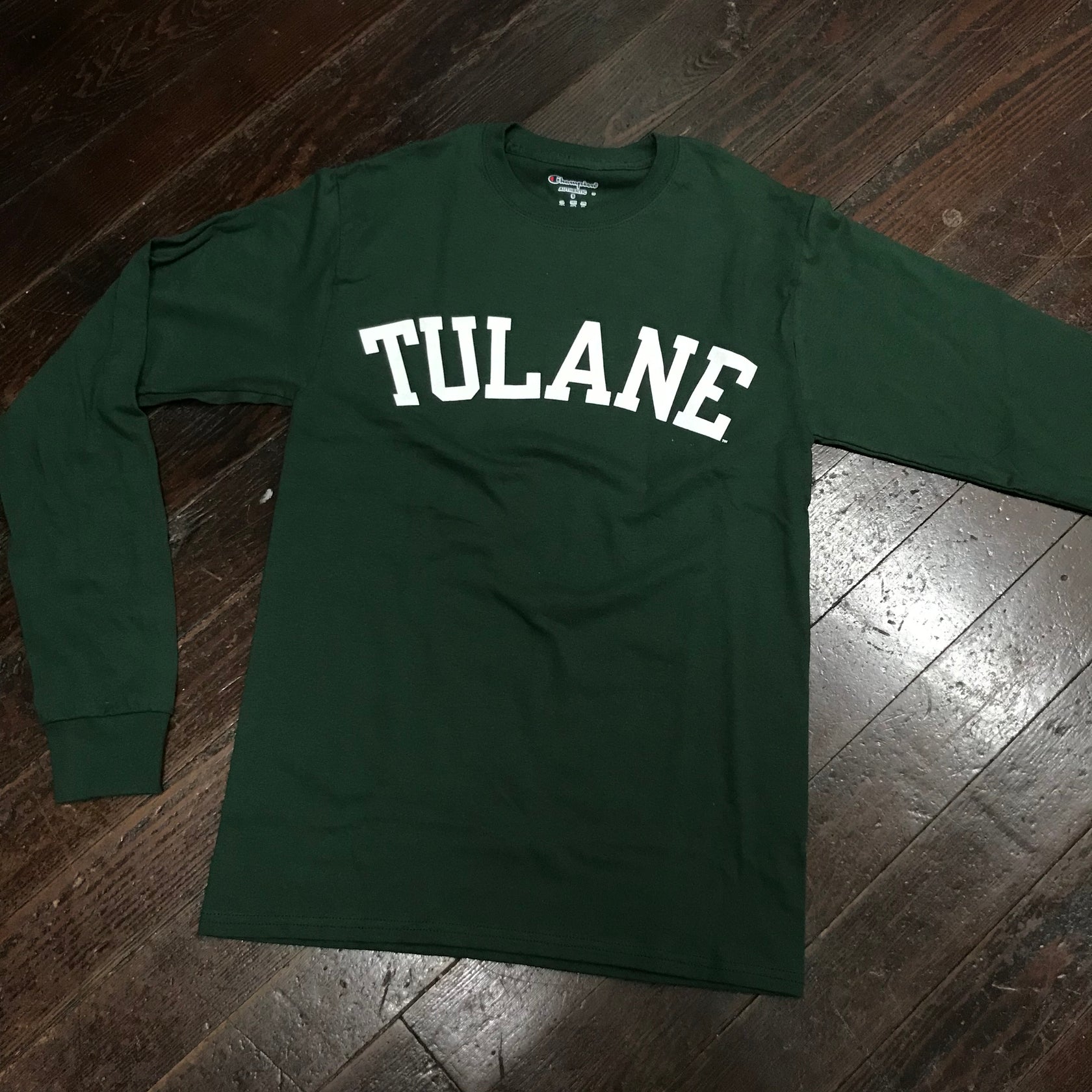 Tulane Long Sleeve T-Shirt - Green – Campus Connection