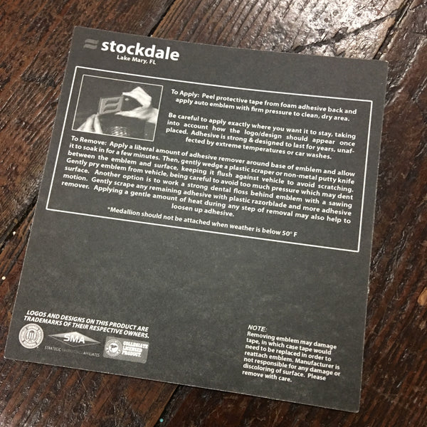 Tulane Angry Wave Auto Emblem – Campus Connection